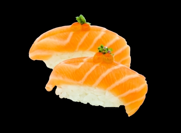 Nigiri cá hồi | Trái cây Vuông Tròn